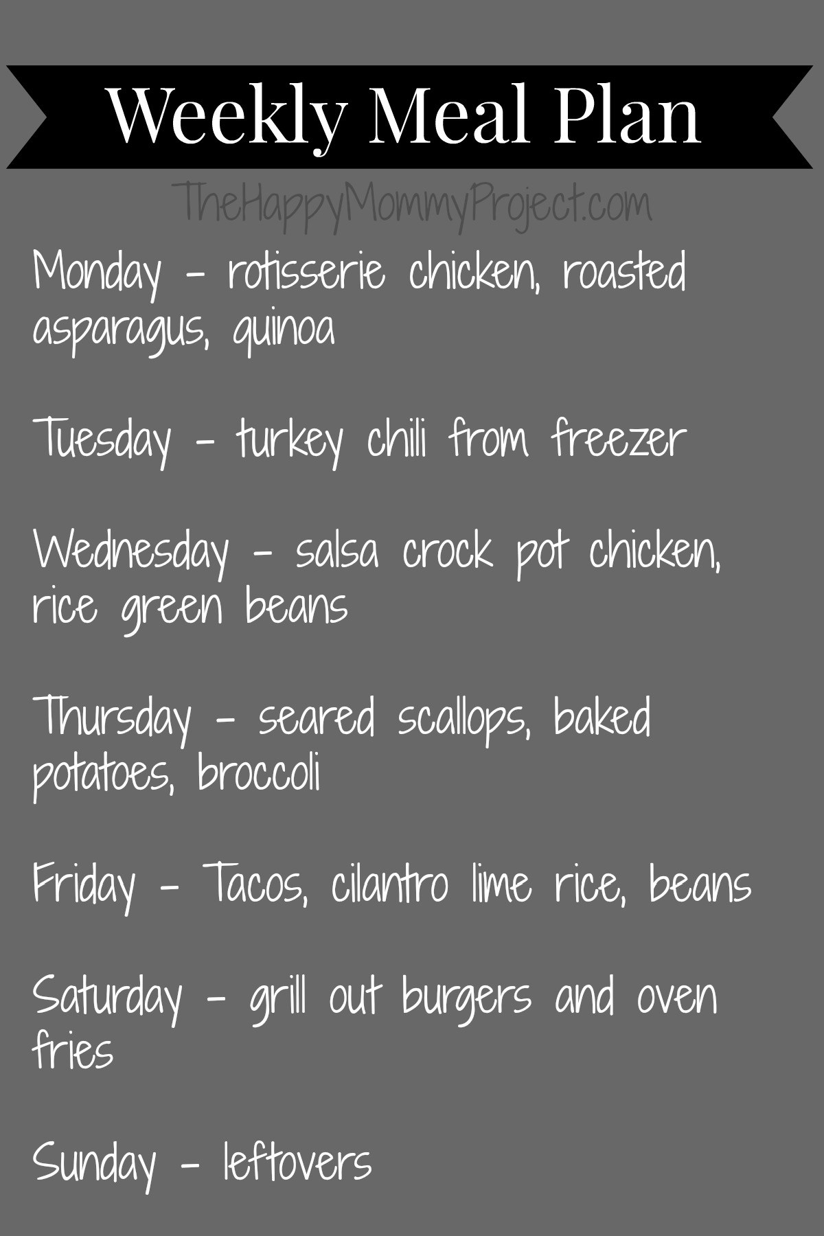 Weekly Meal Plan A Pinch Of Healthy Weekly Meal Plan A Pinch Of Healthy