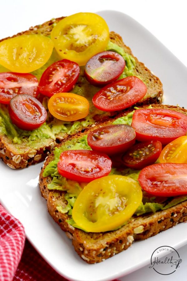 Avocado Toast (Quick, Vegan Breakfast) - A Pinch of Healthy
