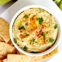 Instant Pot Classic Hummus (Dry, No Soak Beans) - A Pinch of Healthy