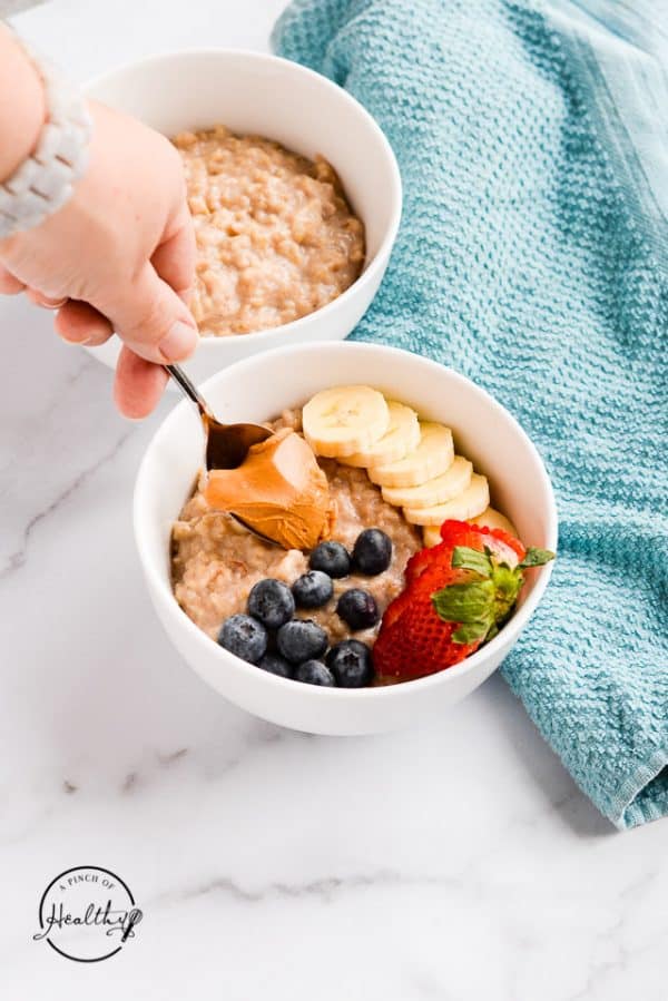 Delicious Instant Pot Oatmeal Recipe (2 methods) - A Pinch of Healthy