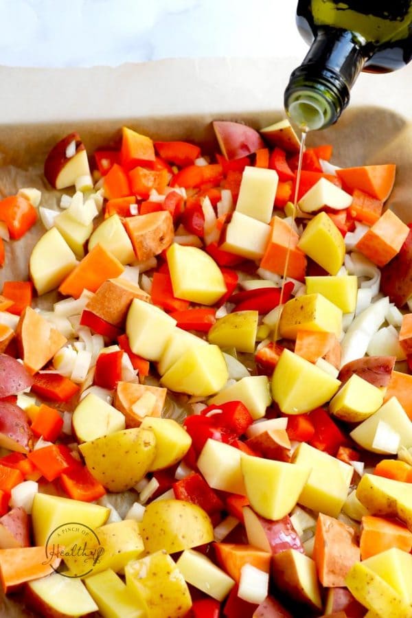 Breakfast Potatoes (easy, sheet pan) - A Pinch of Healthy