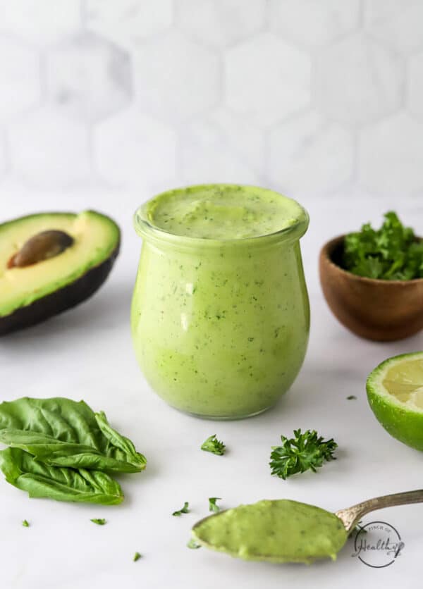 Green Goddess Dressing Recipe - A Pinch of Healthy
