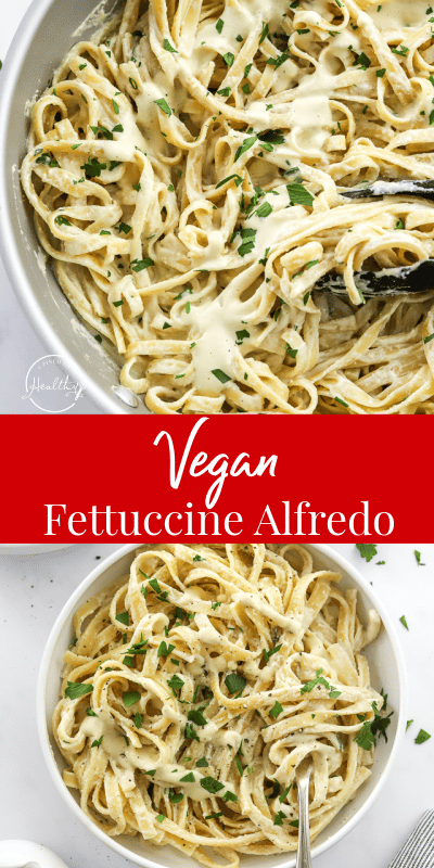 Vegan Alfredo Sauce - A Pinch of Healthy