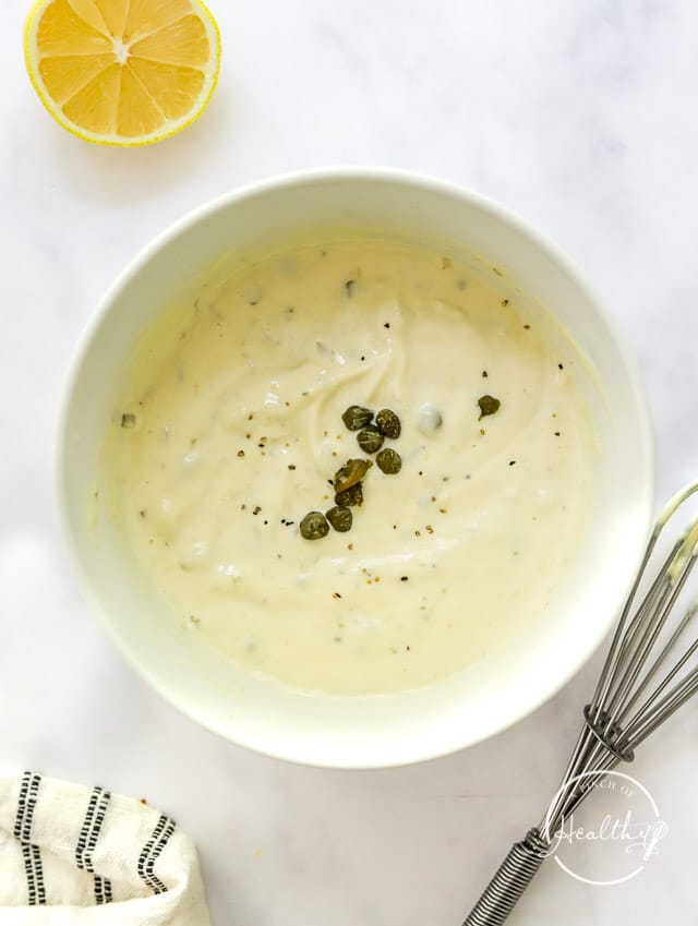 Tartar Sauce Recipe - A Pinch of Healthy