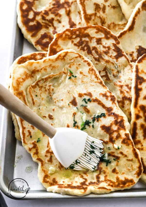 Garlic Naan Recipe: Soft, Buttery, and Irresistible - A Pinch of Healthy
