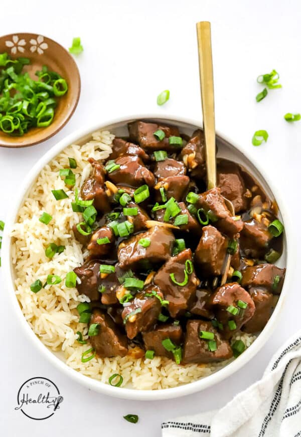 Beef Teriyaki (easy, quick for busy weeknights!) - A Pinch of Healthy