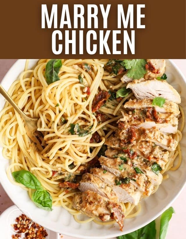 Marry Me Chicken - A Pinch of Healthy